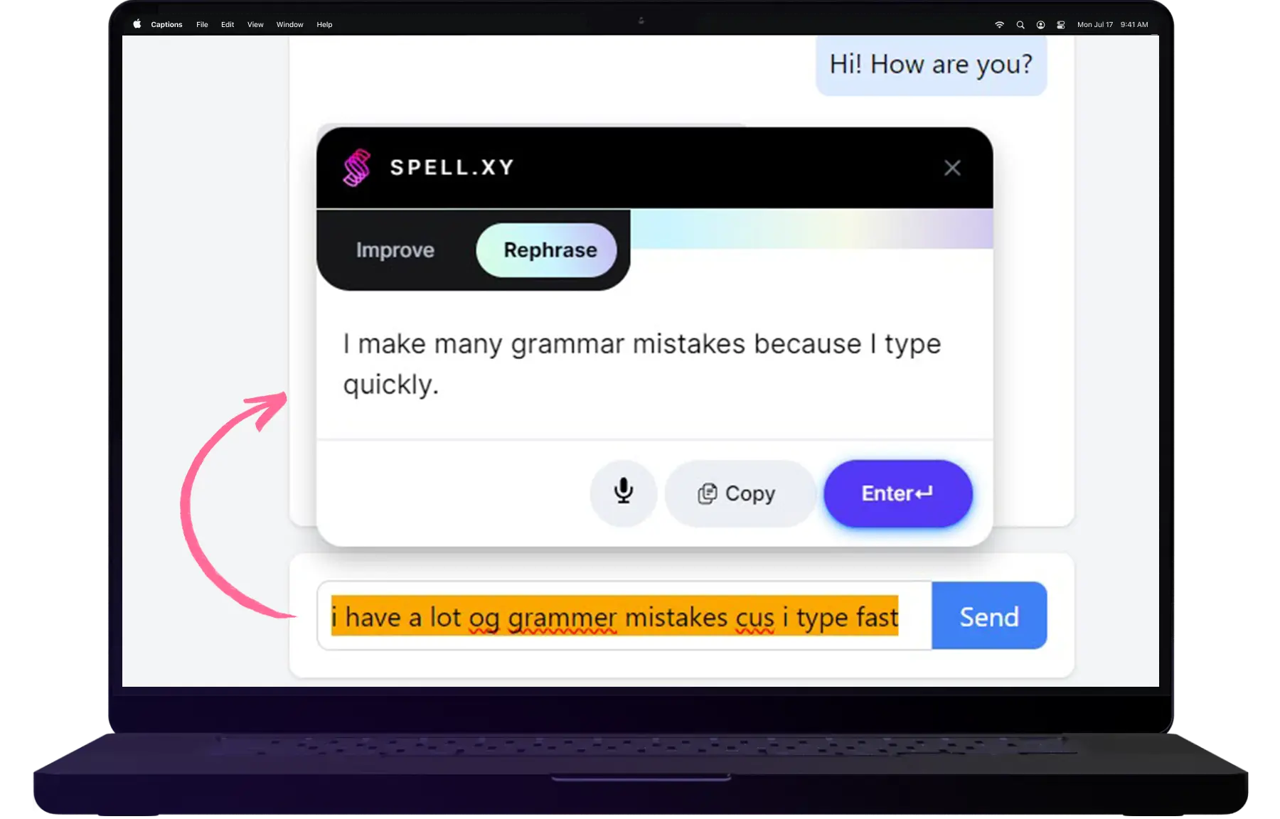 SpellFast AI | Instant Grammar & Spelling Assistant